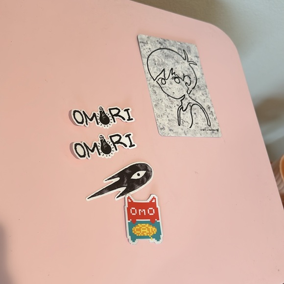 OMOCAT | Other | Omori Omocat Postcard And Stickers | Poshmark